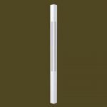 Craftsman White Paint Fluted Wood Baluster 1.75" - StairSupplies™