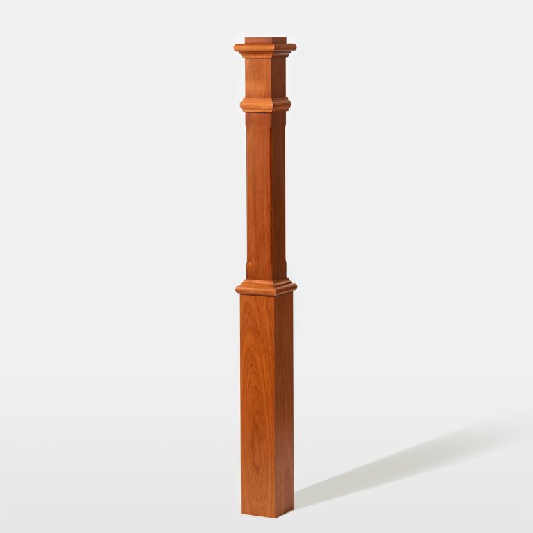 Chamfered Box Newel Posts - Wood Newels - StairSupplies™