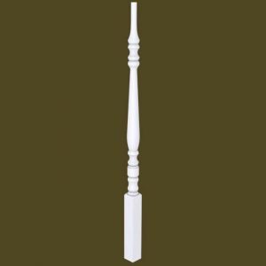 Hampton Series White Paint Balusters - StairSupplies™