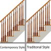Craftsman Fluted Wood Baluster 1.75" - StairSupplies™