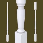 American Made Primed Wood Balusters using Safe Paints & Distinctive Style