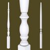 American Made Primed Wood Balusters using Safe Paints & Distinctive Style