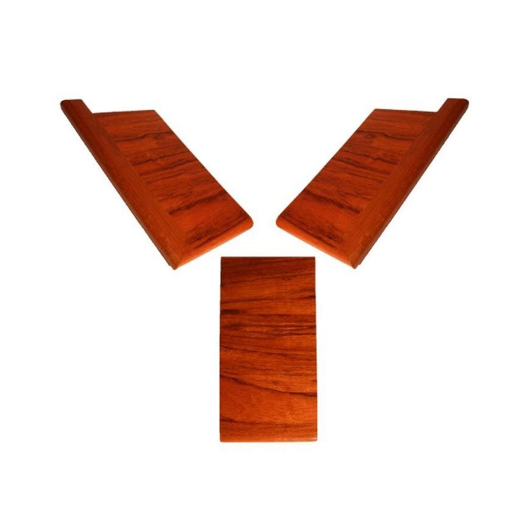 Stair Treads & Risers: Hardwood, Oak Stair Treads in Curved & other Styles