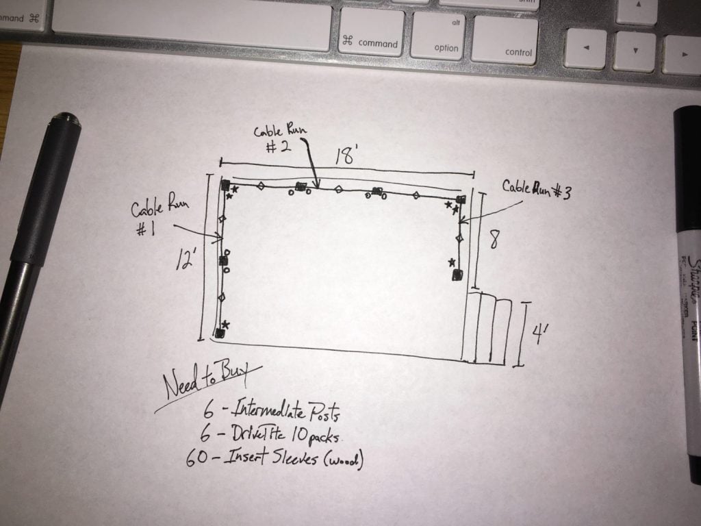 DIY Cable Deck Railing for a Wood Post Deck - StairSupplies™