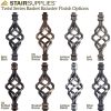 Stair Balusters: Wrought Iron, Spindles, & Balustrades - StairSupplies™