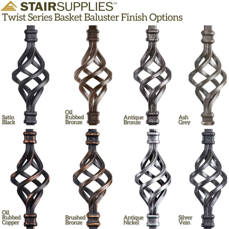Stair Balusters: Wrought Iron, Spindles, & Balustrades - StairSupplies™