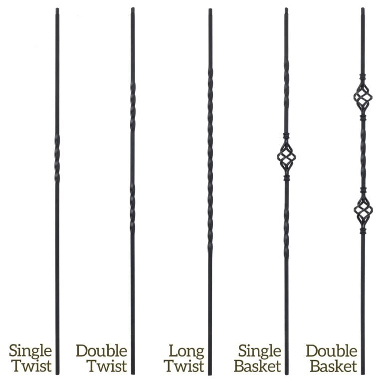 Wrought Iron Balusters: Metal Spindles & Iron Stair Railing