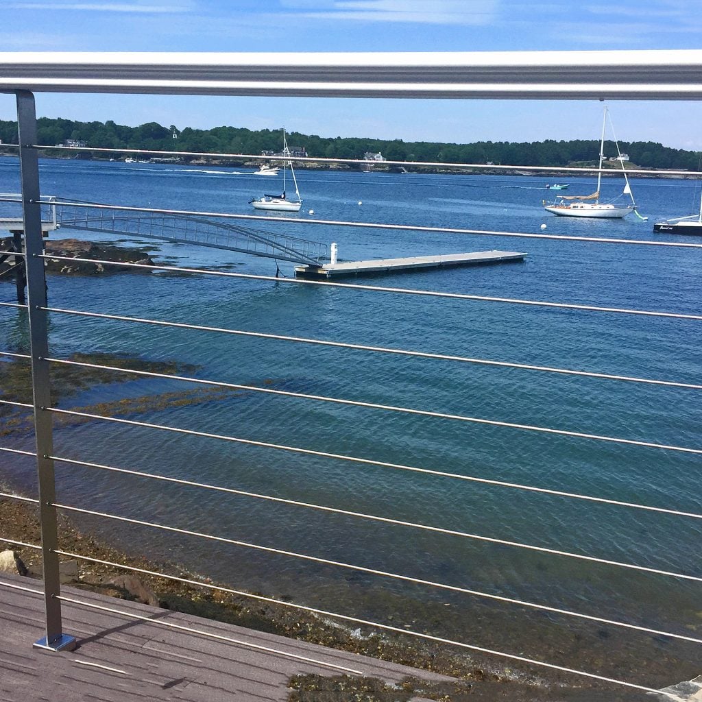 3/16" Intermediate Cable Railing Post - StairSupplies™