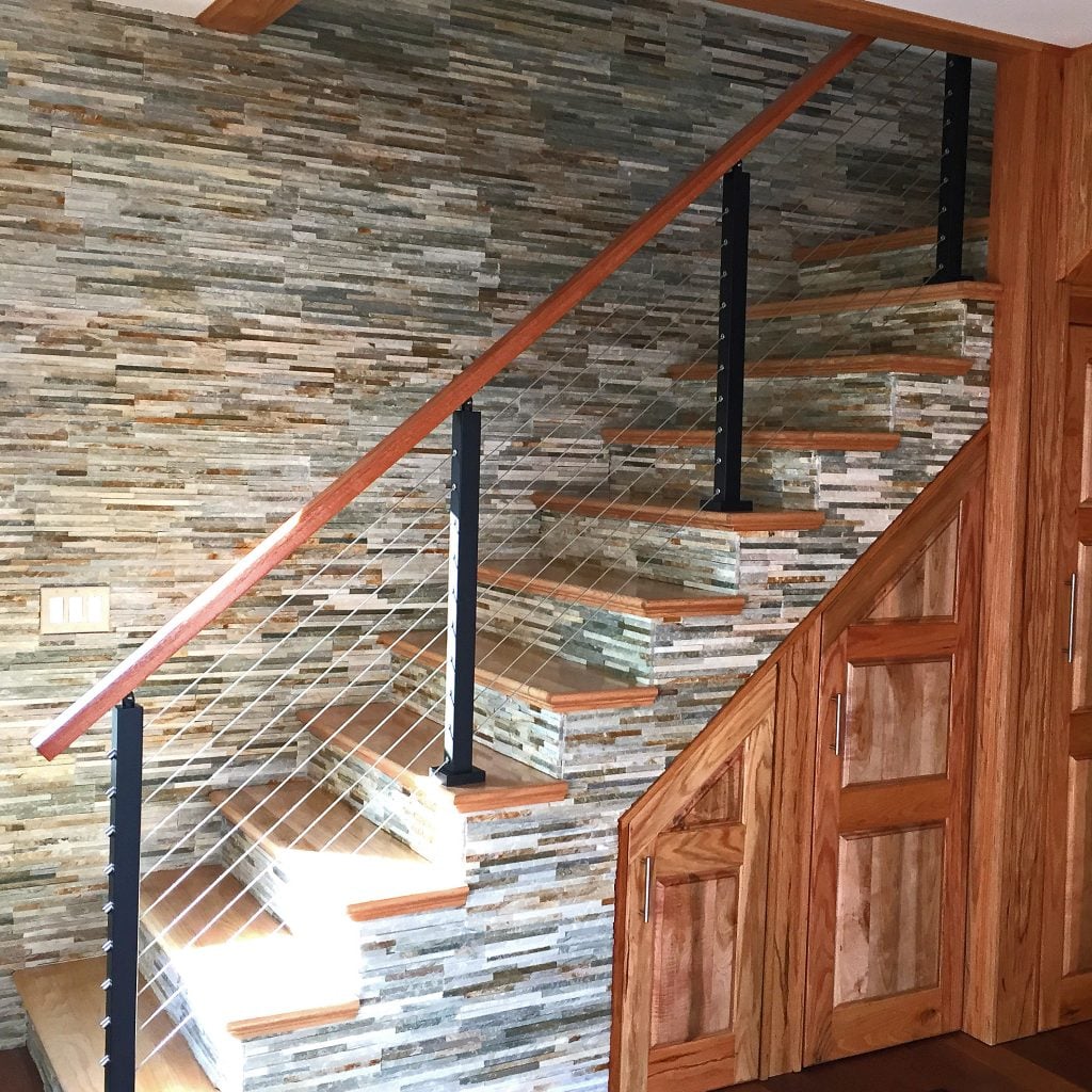 6000 Handrail - Contemoporary Wood Handrail - StairSupplies