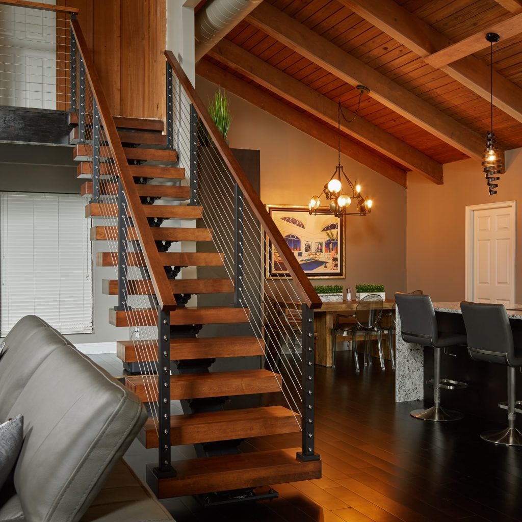 6000 Handrail - Contemoporary Wood Handrail - StairSupplies