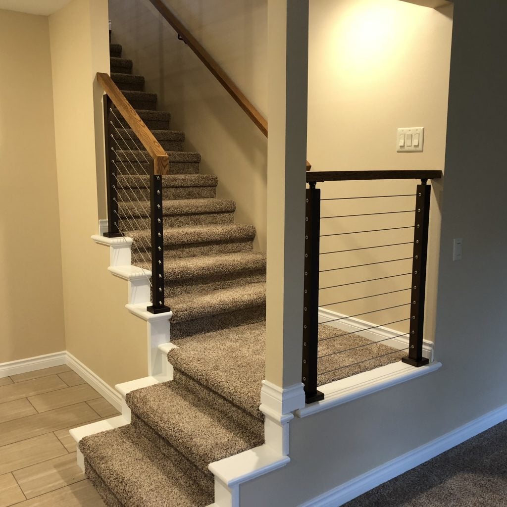 6000 Handrail - Contemoporary Wood Handrail - StairSupplies
