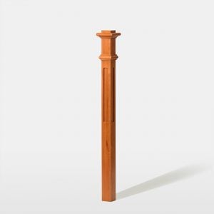 Recessed Panel Box Newel Posts - StairSupplies™