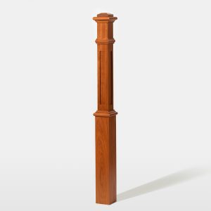 Recessed Panel Box Newel Posts - StairSupplies™