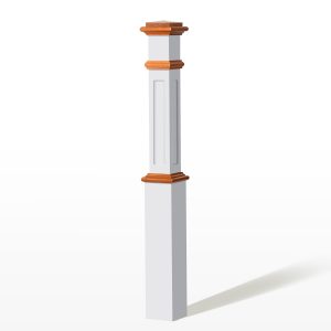 Recessed Panel Box Newel Posts - StairSupplies™