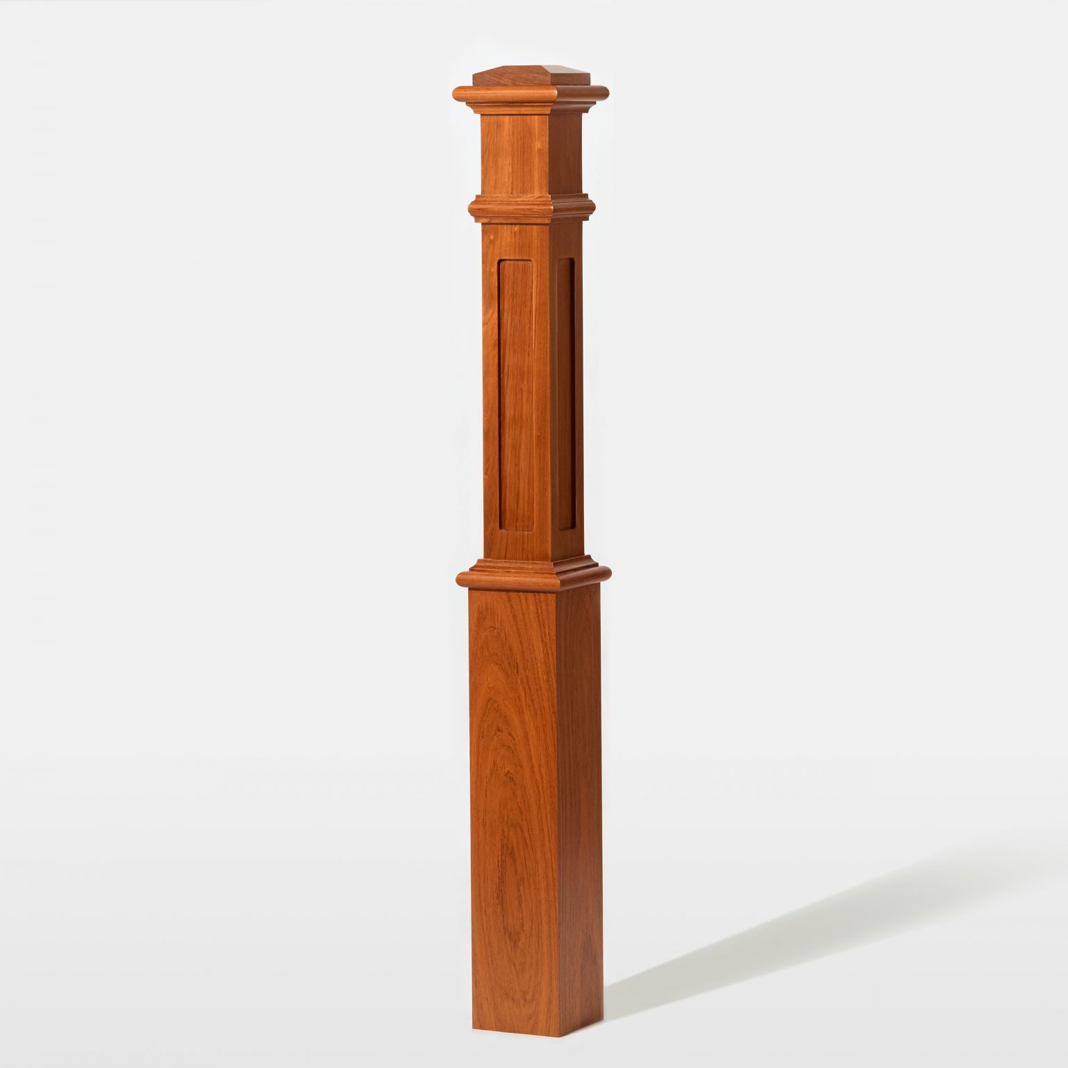 Recessed Panel Box Newel Posts - StairSupplies™