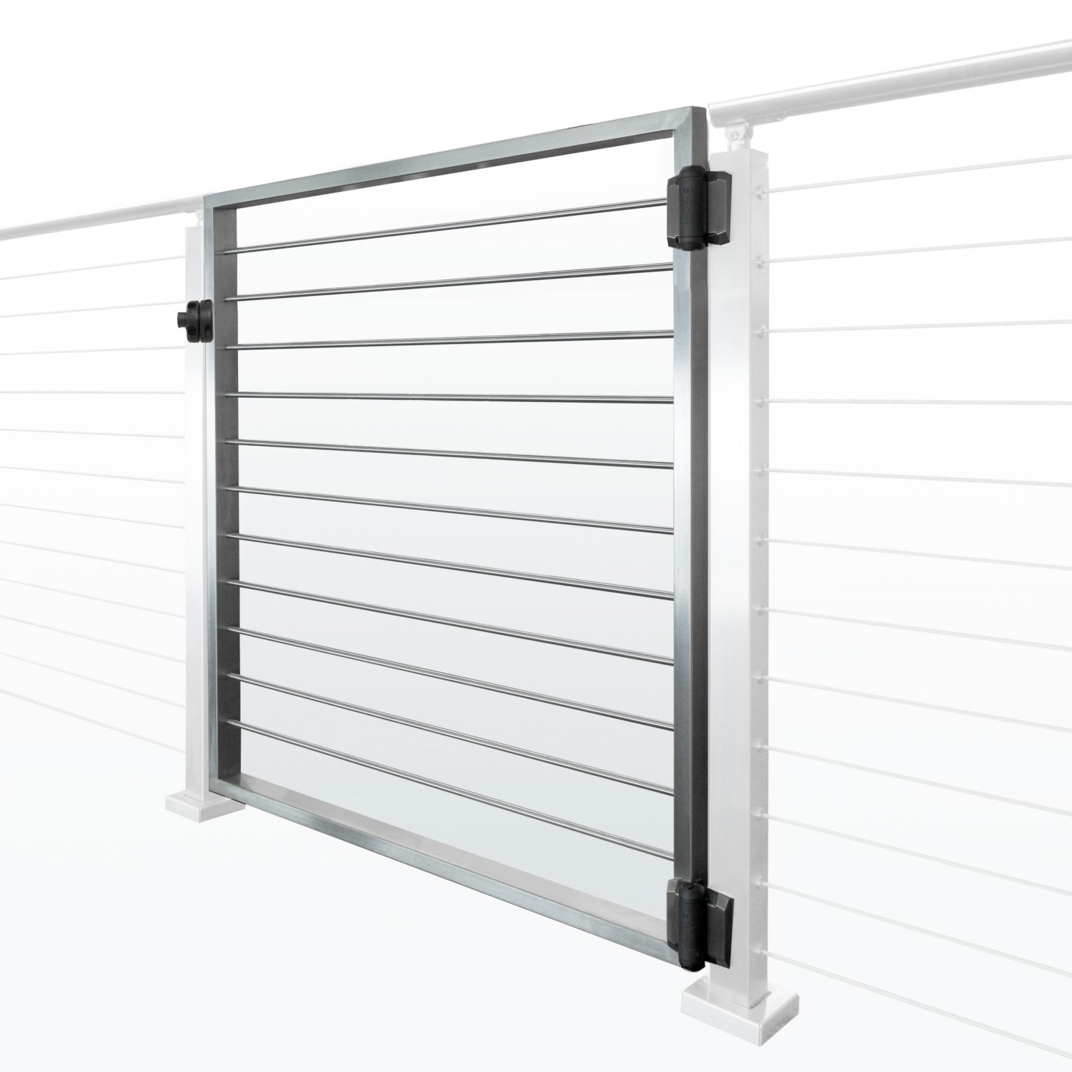 Rod Railing Gates - StairSupplies™