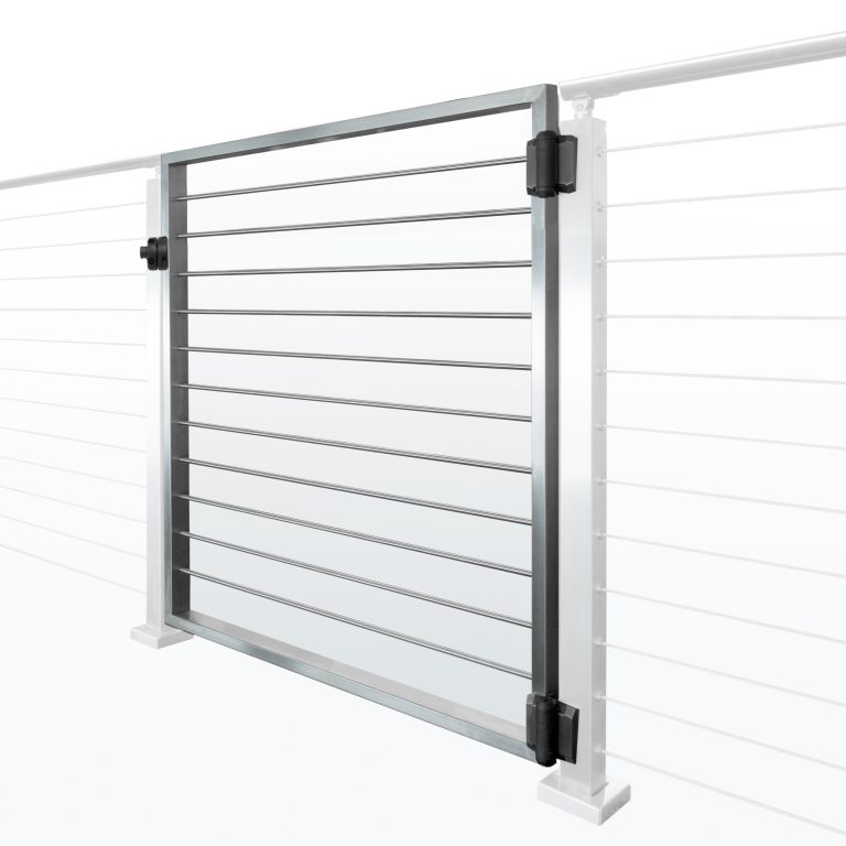 Rod Railing Gates - StairSupplies™