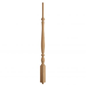 Bristol Pin Top Wood Baluster C-5151 - StairSupplies™