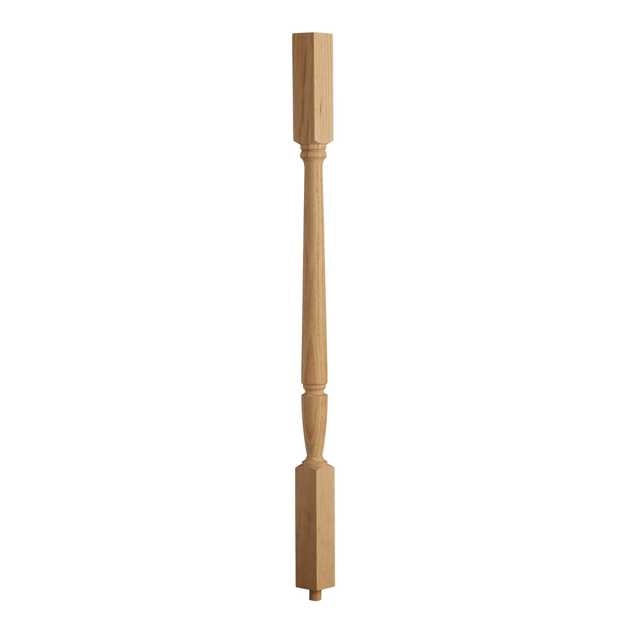 Gatlin Square Top Wood Baluster C-2005 - StairSupplies™