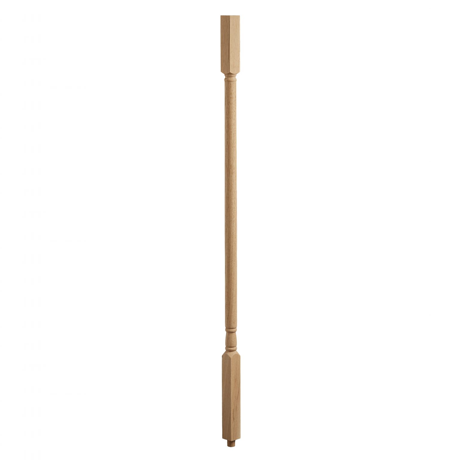 Traditional Square Top Wood Baluster C-5070 - StairSupplies™