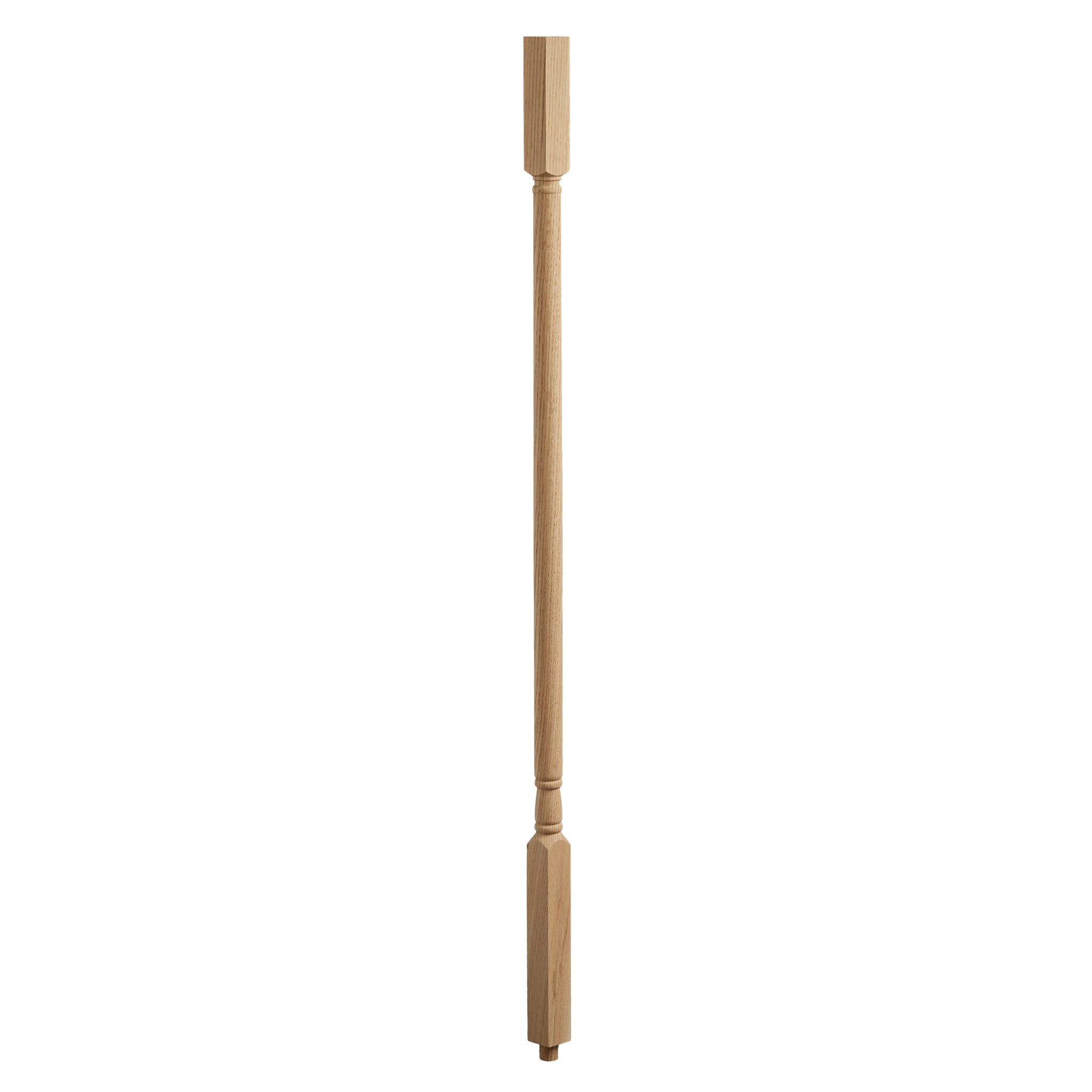Traditional Square Top Wood Baluster C-5070 - StairSupplies™