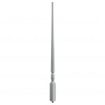 Chippendale Fluted Pin Top Wood Baluster C-5211 - StairSupplies™