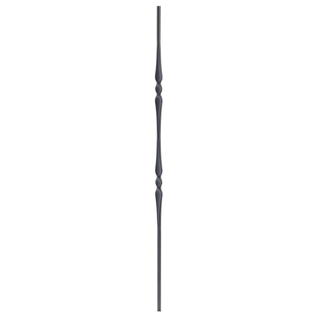 2972 Round Double Gothic Iron Baluster - StairSupplies™