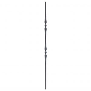2972 Round Double Gothic Iron Baluster - StairSupplies™