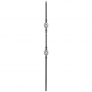 Twist Series Iron Balusters | Single or Double Twist Iron Balusters ...
