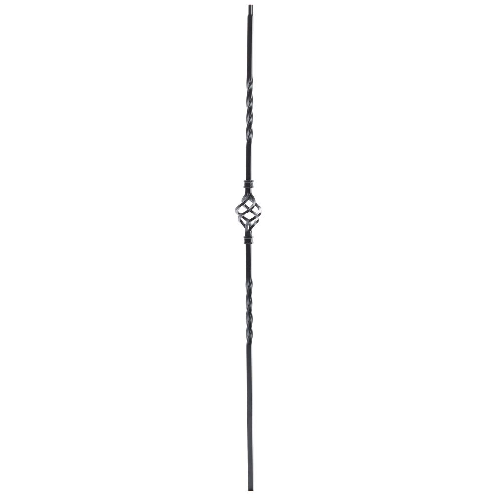 Twist Series Iron Balusters | Single or Double Twist Iron Balusters ...