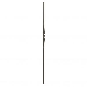 2971 Round Single Gothic Iron Baluster - StairSupplies™