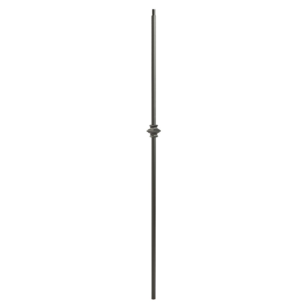 2556 Modern Single Knuckle Iron Baluster - StairSupplies™