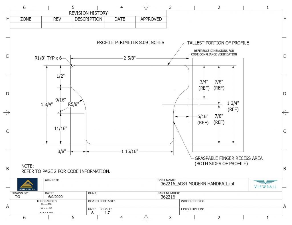 6084 Handrail - StairSupplies™