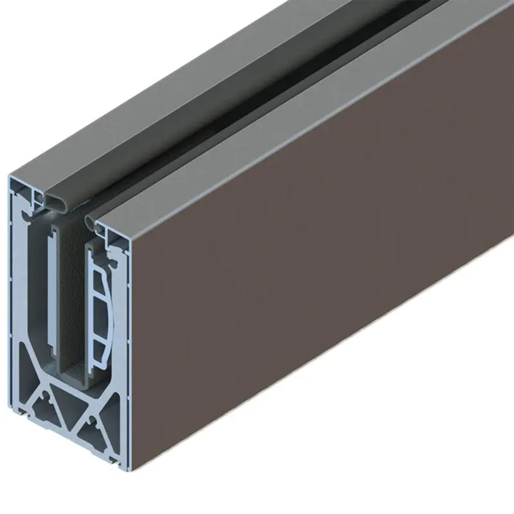 Frameless Glass Railing - Frameless handrail, Standoffs. & Baserail