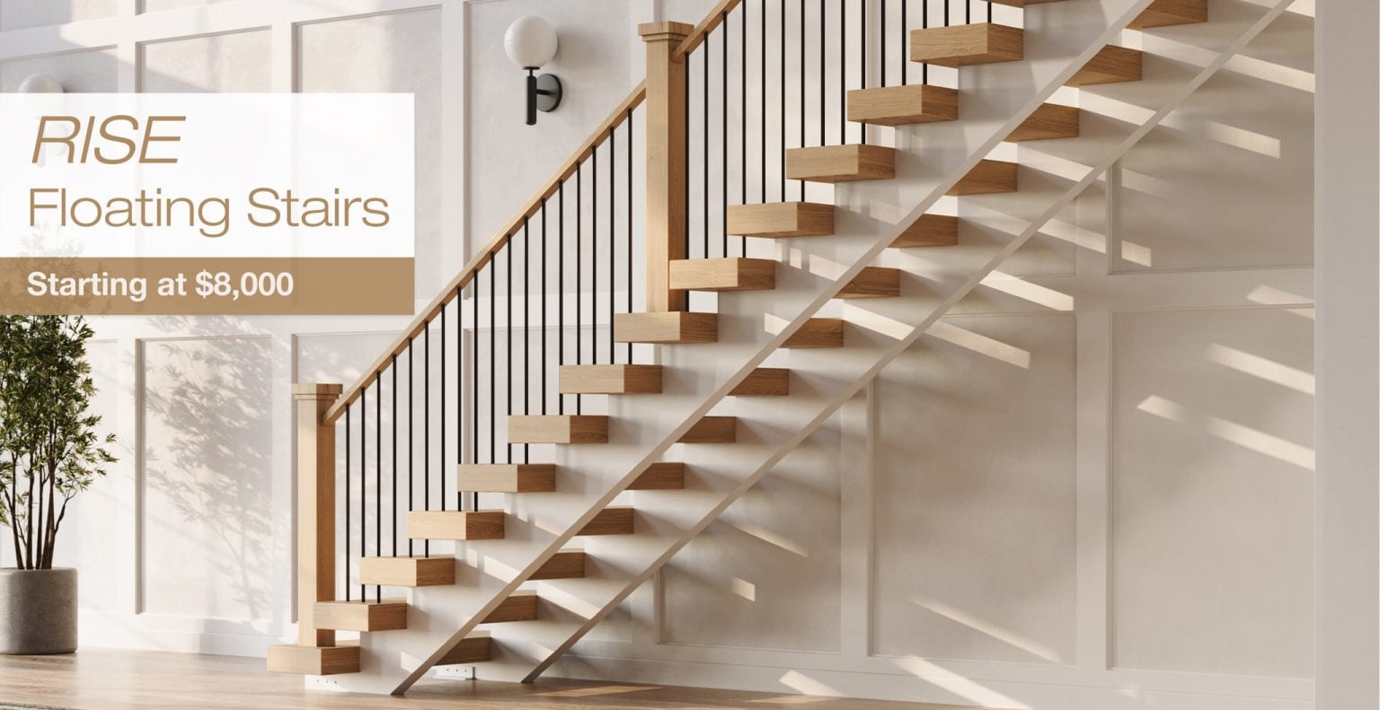 Rise Floating Stairs - StairSupplies™
