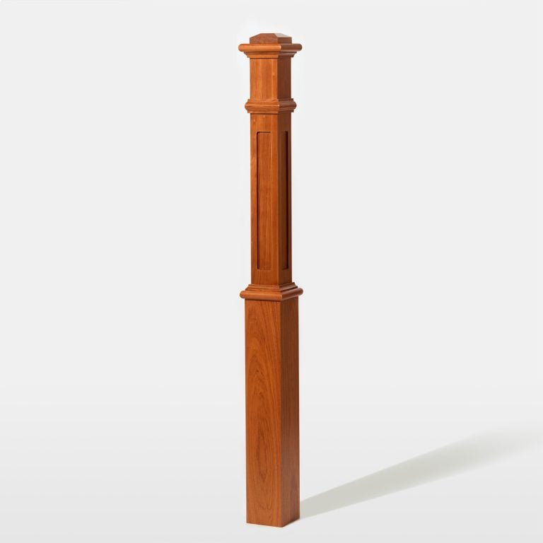 Recessed Panel Box Newel Posts - StairSupplies™