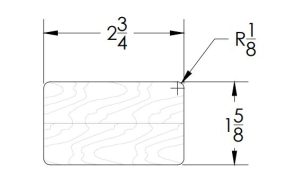 6000 Handrail - Contemoporary Wood Handrail - StairSupplies