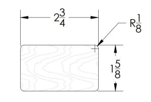6002 Solid Handrail - StairSupplies™