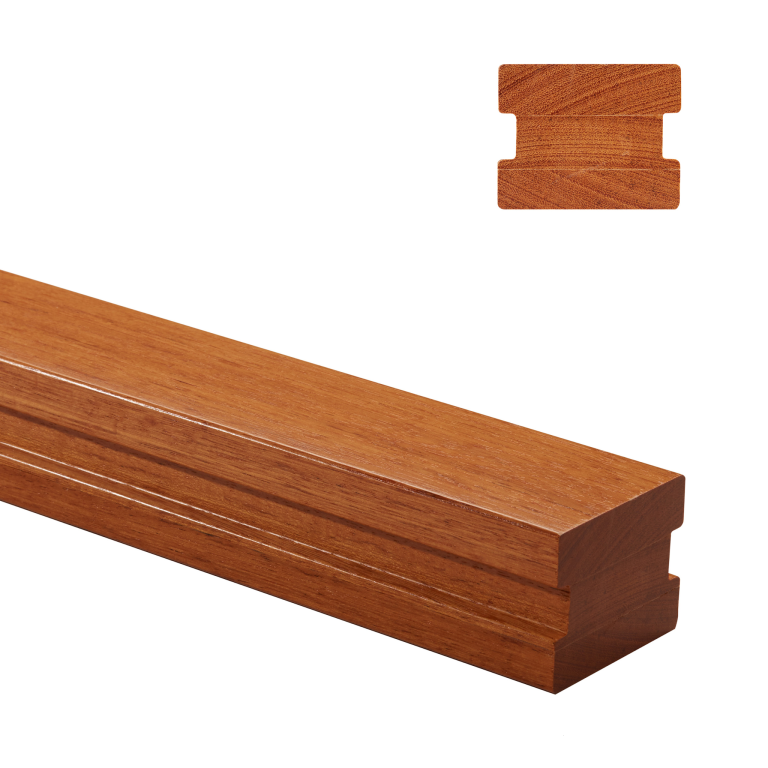 Straight Handrails - Interior Wood Handrails for Stairs - StairSupplies