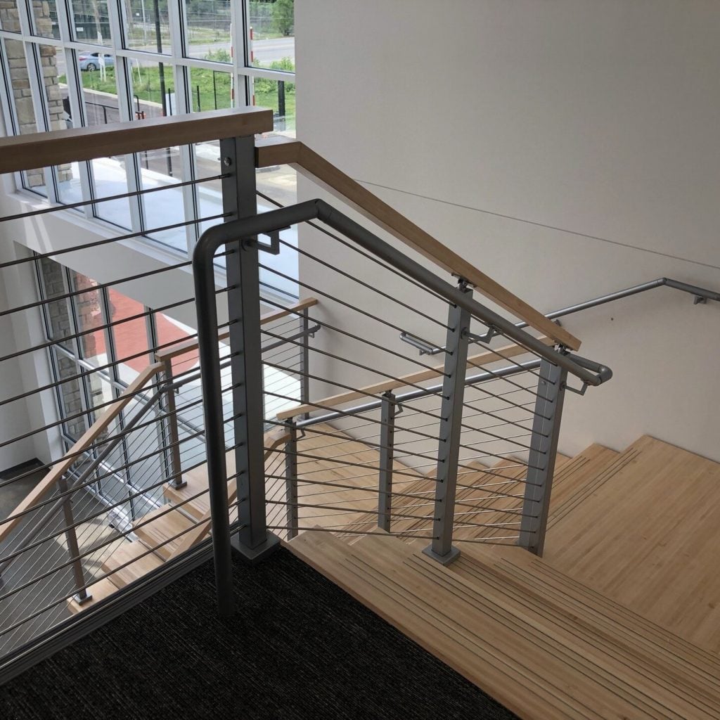 1-1/2″ Round Metal Handrail - StairSupplies™