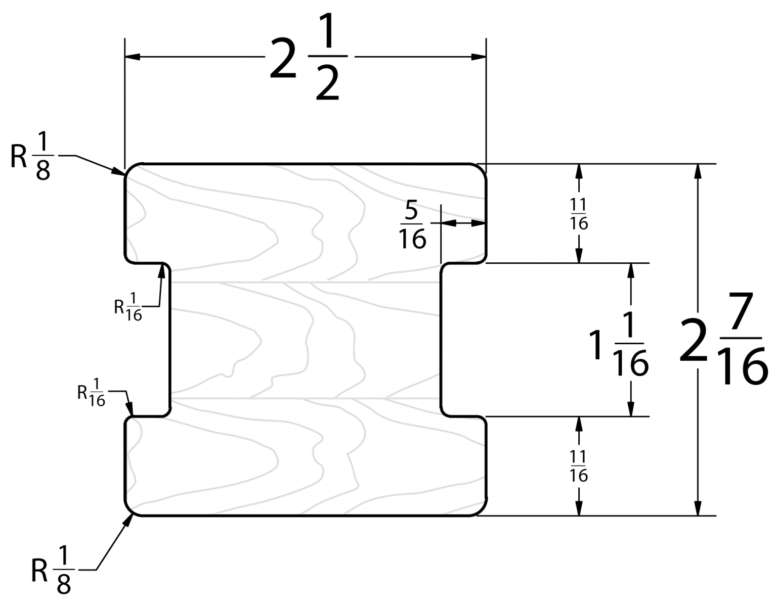 6004 Graspable Handrail - StairSupplies™
