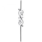 2797 Mediterranean Scroll Iron Baluster - StairSupplies™