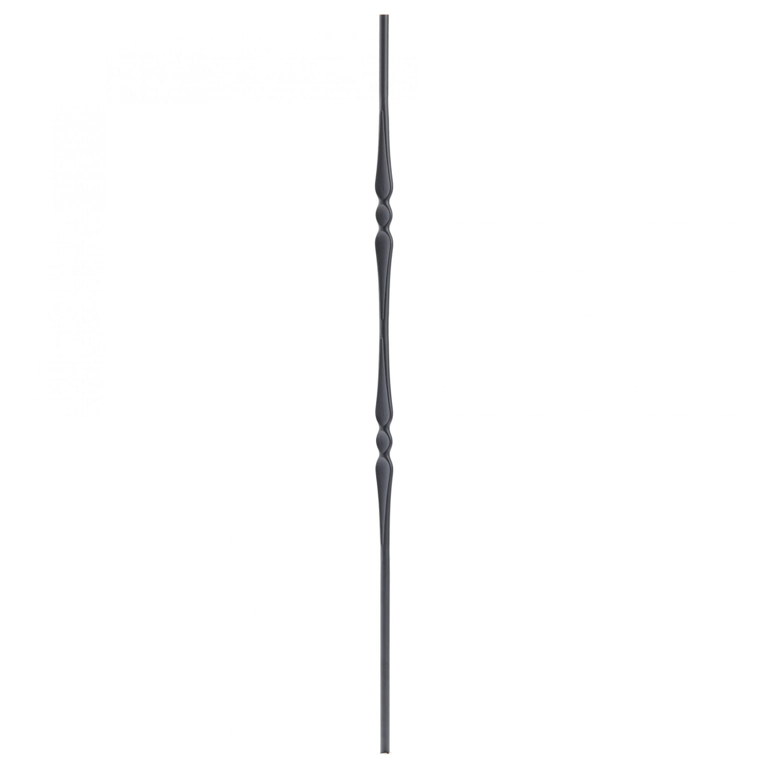 2972 Round Double Gothic Iron Baluster - StairSupplies™