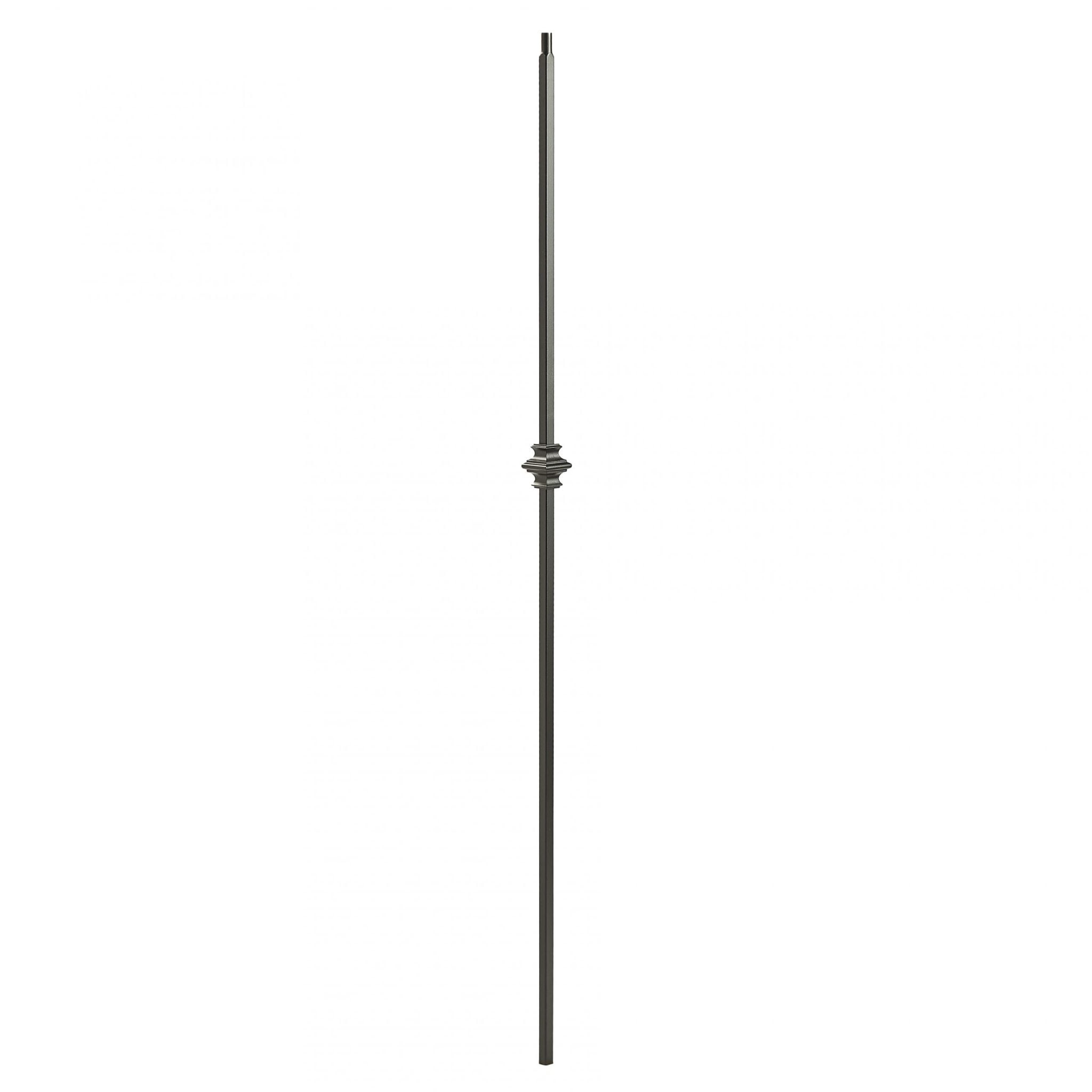 2556 Modern Single Knuckle Iron Baluster - StairSupplies™